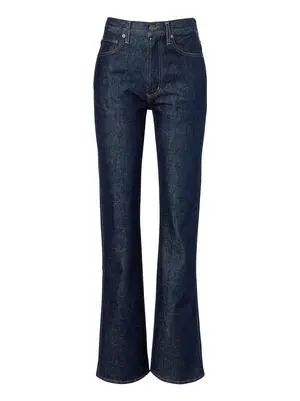 AGOLDE Leena Mid-Rise Flare Jeans