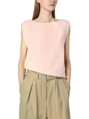 Calvin Klein V-back Sleeveless Blouse - Pink