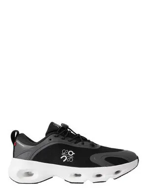 Loewe On Cloud Rubber-trimmed Sneakers - Black