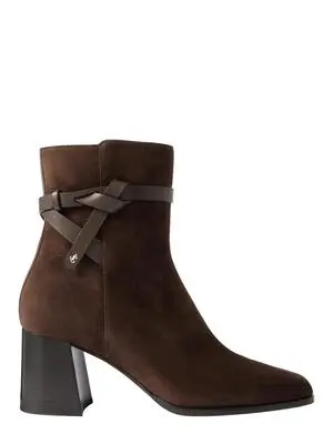 JIMMY CHOO Lawton 65 Ankle Boots - Brown