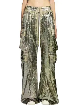 Rick Owens Double-cargo Trousers - Silver