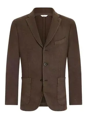 Boglioli Notched-lapel Blazer - Brown