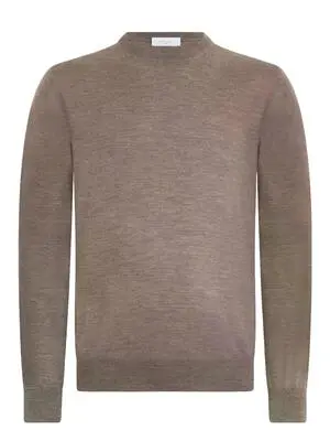 Boglioli Crew-neck Sweater - Brown