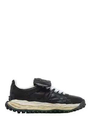 Mihara Yasuhiro Scott Padded Tongue Sneakers - Black