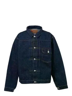 Mihara Yasuhiro Button Pocket Denim Jacket - Blue