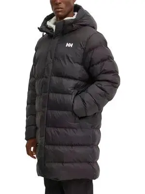 Helly Hansen Hooded Quilted Coat - Black