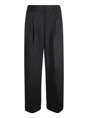 Peserico Pleated Front Trousers - Black