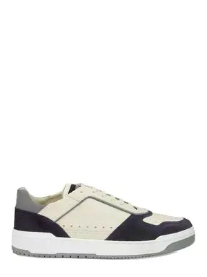 Brunello Cucinelli Round-toe Lace-up Sneakers - White