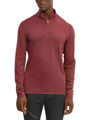 ICEBREAKER Performance Zip-Neck Top