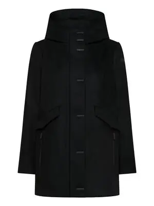 RRD Hooded Coat - Black