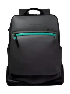 PIQUADRO Zip-detail Backpack - Black