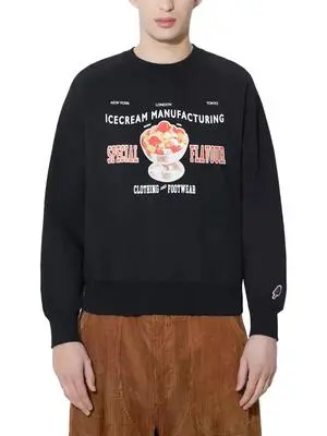 ICECREAM Graphic-print Sweatshirt - Black