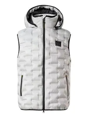 NORTH SAILS Hooded Padded Gilet - Grey