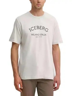 Iceberg Logo T-shirt - Neutrals