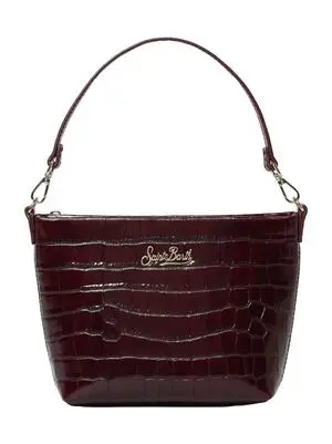 MC2 SAINT BARTH Printed Mini Bag Burgundy