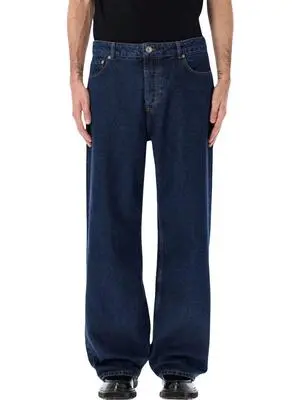 Ami Wide-leg Jeans - Blue