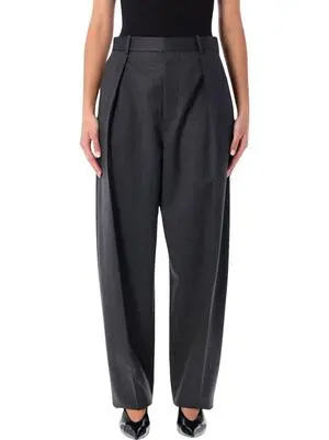 Bottega Veneta Wide Leg Trousers - Grey