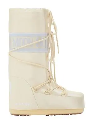 Moon Boot Lace Up Boots - White
