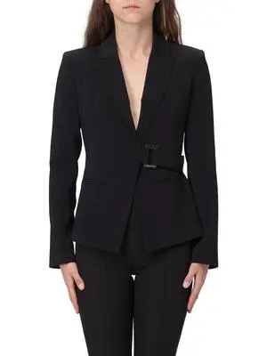 Patrizia Pepe Belted Jacket - Black