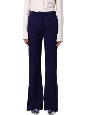 Patrizia Pepe Flare Trousers Blue