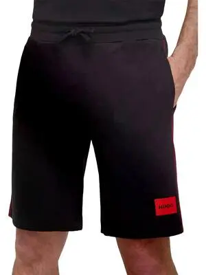 Hugo Logo Track Shorts - Black