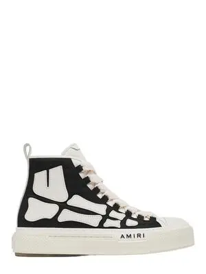 Amiri Skel Court Hi Sneakers - Black