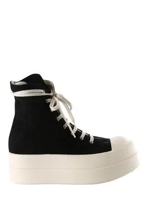 RICK OWENS DRKSHDW Double Bumper High-Top Sneakers