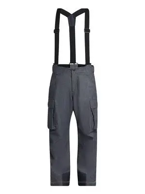 Moncler Tech Denim Ski Pants - Dkgray