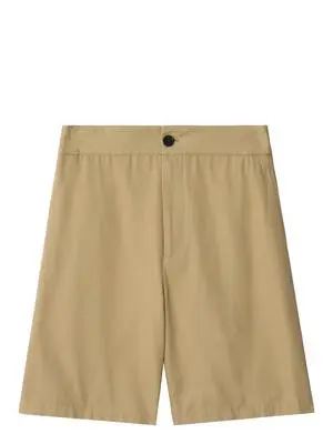 Burberry Tailored Gabardine Shorts - Beige