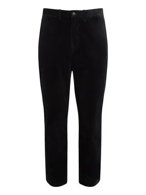 Polo Ralph Lauren Cotton-blend Corduroy Trousers - Black