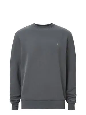 ALLSAINTS Organic Cotton Ramskull Sweatshirt - Grey