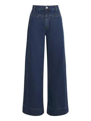 Rag & Bone Selah Wide-leg Jeans - Blue