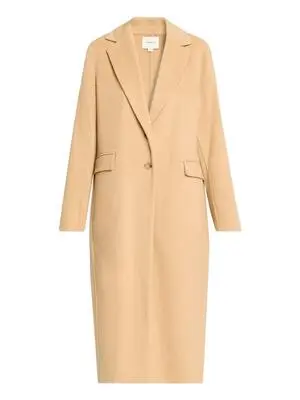 Vince Cashmere-wool Single-breasted Coat - Camel