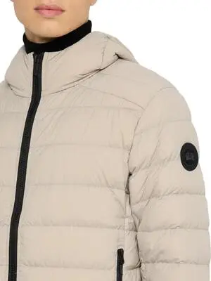 Canada Goose Crofton Packable Quilted Hoodie - Limestone