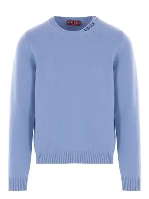 Gucci Wool Sweater - Sky Blue
