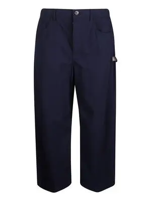 Loewe Carpenter Cotton Trousers - Blue