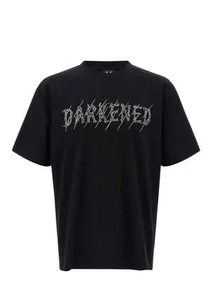 44 LABEL GROUP Darkened Type T-shirt - Black