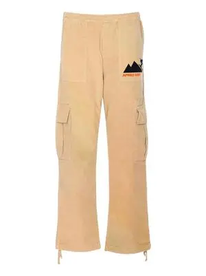 PRET A SURF Kristian Elasticated Logo-detail Trousers - Neutrals