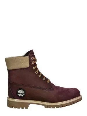 Timberland Lace-up Boots With Logo Patch - Brown