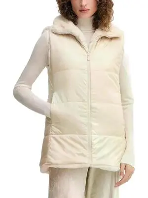 SAVE THE DUCK Nives Faux-fur Gilet - Neutrals