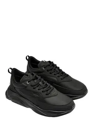 Hugo Leon Lace-up Sneakers - Black