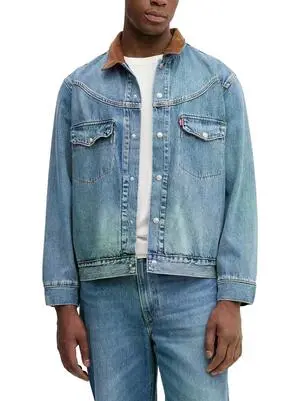 LEVI'S Shorthorn Trucker Denim Jacket - Blue