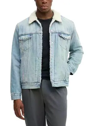 LEVI'S Type Iii Sherpa Trucker Jacket - Blue