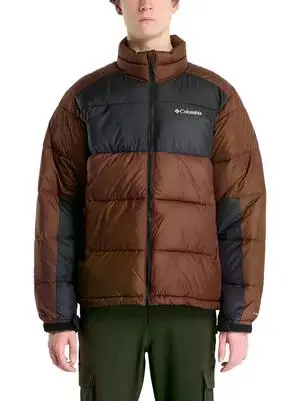Columbia Embroidered Logo Padded Jacket - Brown
