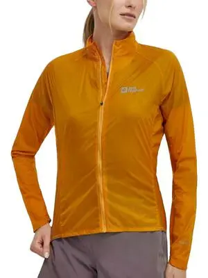 JACK WOLFSKIN Gravex Wind Performance Jacket - Yellow