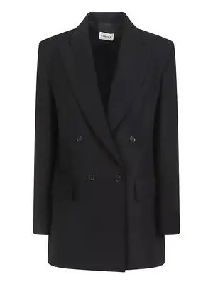 P.a.r.o.s.h Double-breasted Blazer - Black