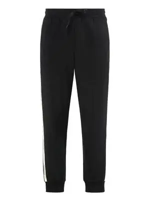 Emporio Armani Logo Stripe Track Pants - Black