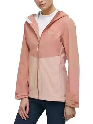 JACK WOLFSKIN Weiltal Hooded Performance Jacket - Pink