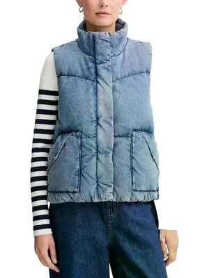 LEVI'S Padded Pocket Gilet - Blue