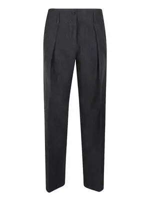 IRO PARIS Barissa Pleated Trousers - Blue
